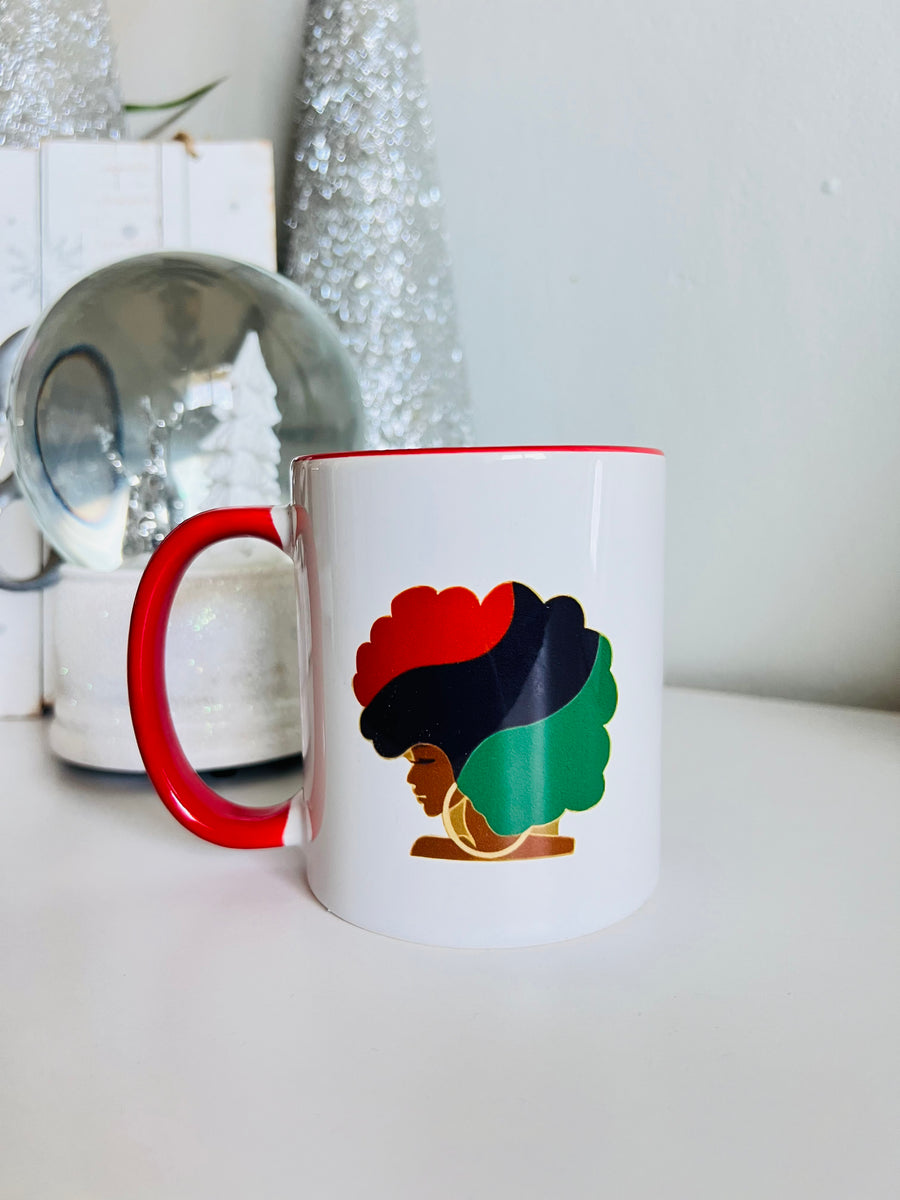 Afro Queen Mug – Pop Pins NYC